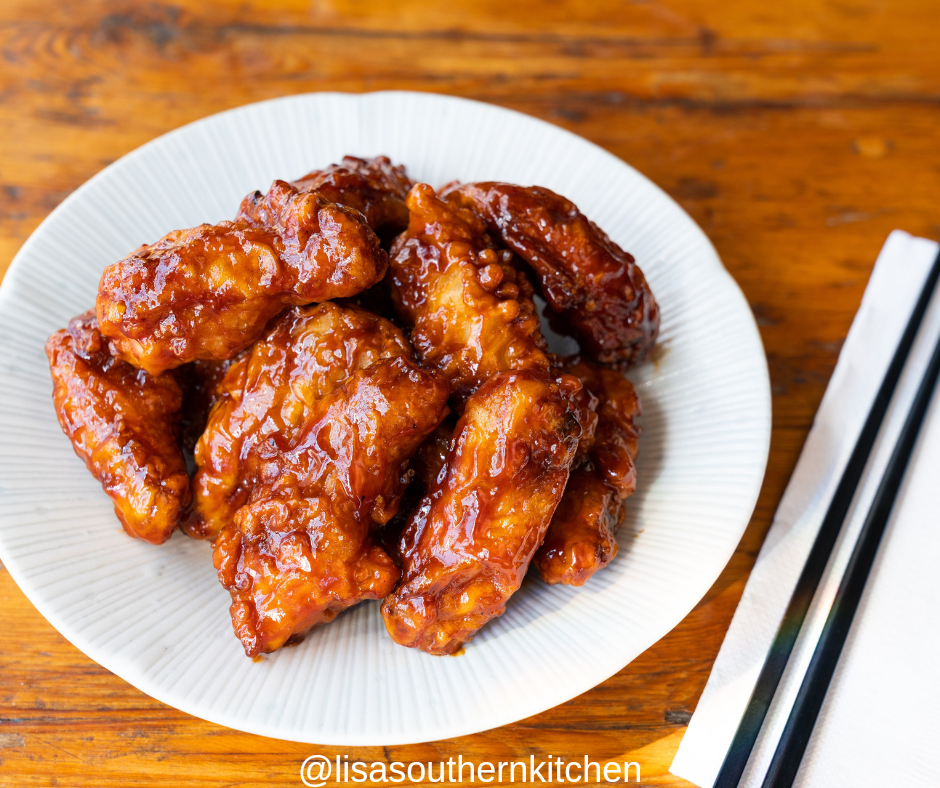 Honey BBQ Chicken Wings – Lisa's Southern Kitchen