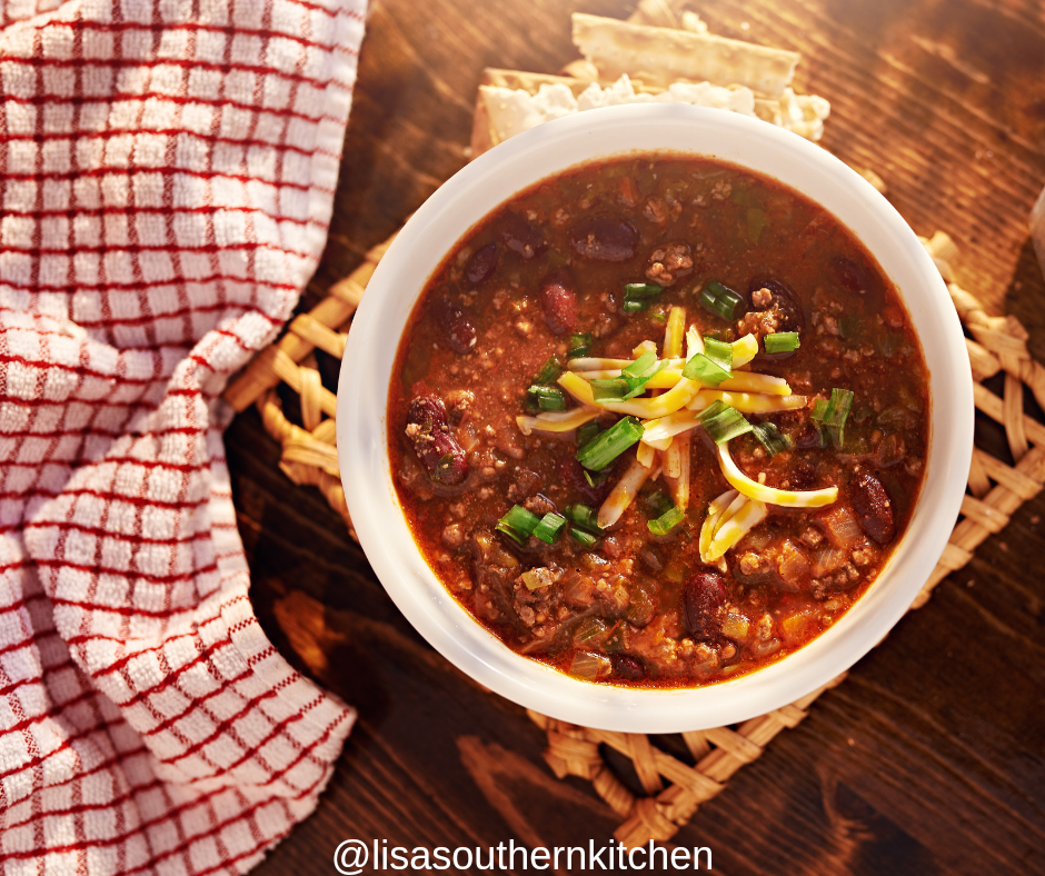 Homemade Chili – Lisa's Southern Kitchen