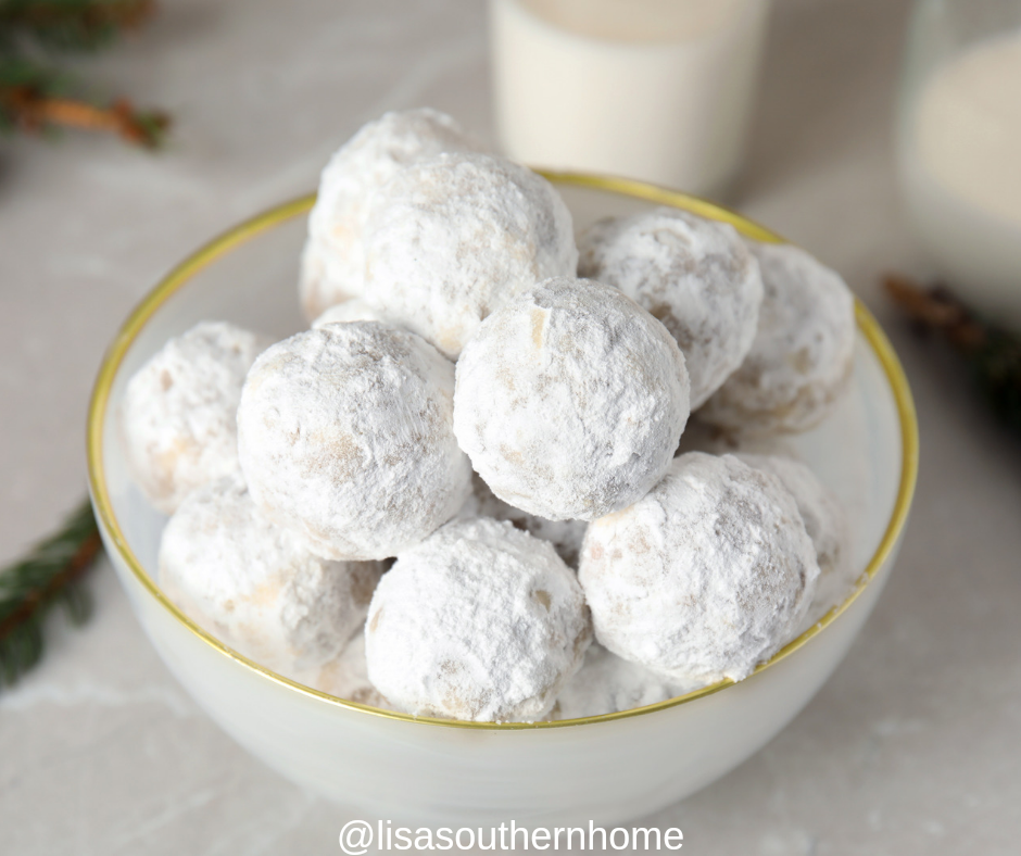 Snowball Cookies – Lisa's Southern Kitchen