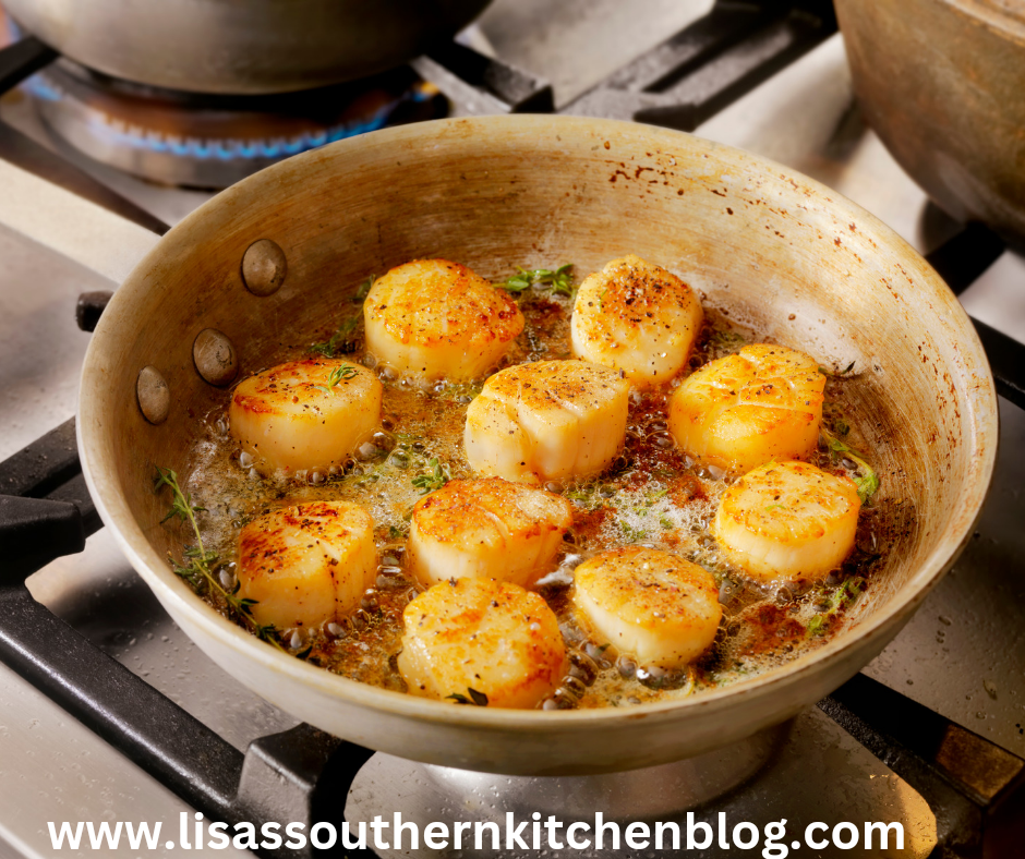 Seared Scallops – Lisa's Southern Kitchen