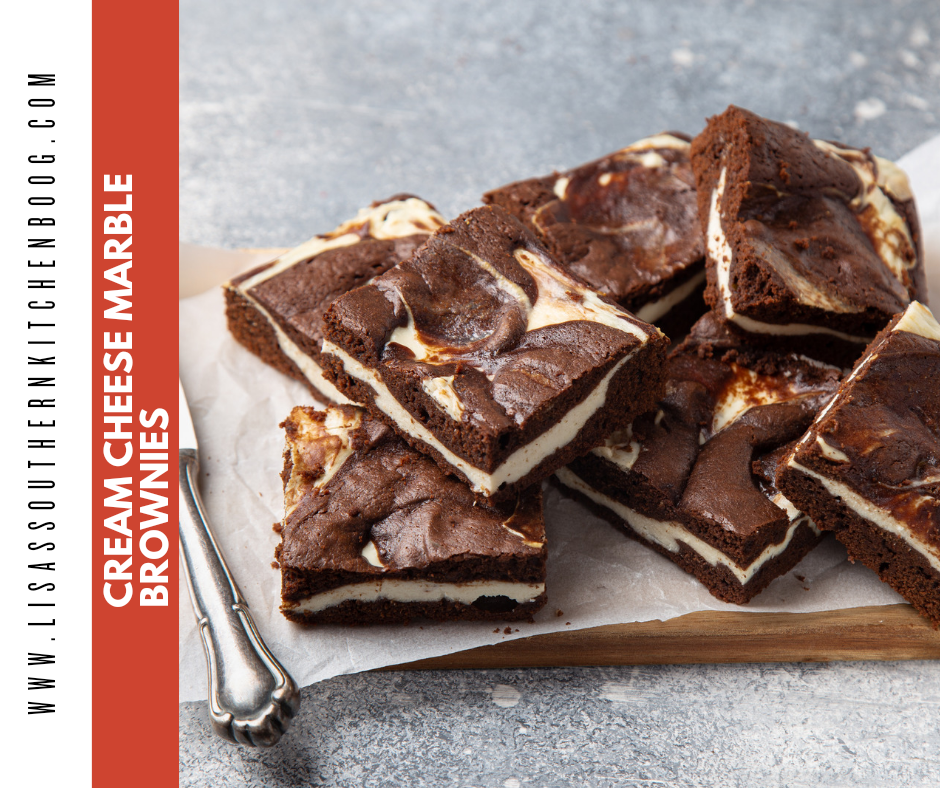 Cream Cheese Marble Brownies – Lisa's Southern Kitchen