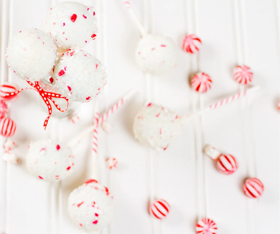 White Chocolate Peppermint Cake Pops: – Lisa's Southern Kitchen